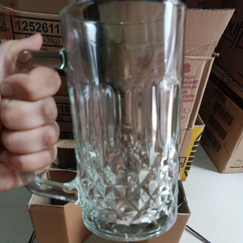 Jual gelas MUG polos TEBAL JUMBO BEER,PER PCS. | Shopee Indonesia