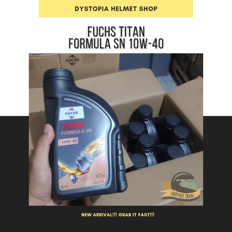 Jual Oli Mesin FUCHS Titan Formula SN GT1 Flex C23 Synthetic 1 Liter ...
