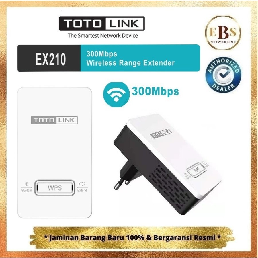 Jual TOTOLINK EX210 Wireless N Range Extender 300Mbps | Shopee Indonesia