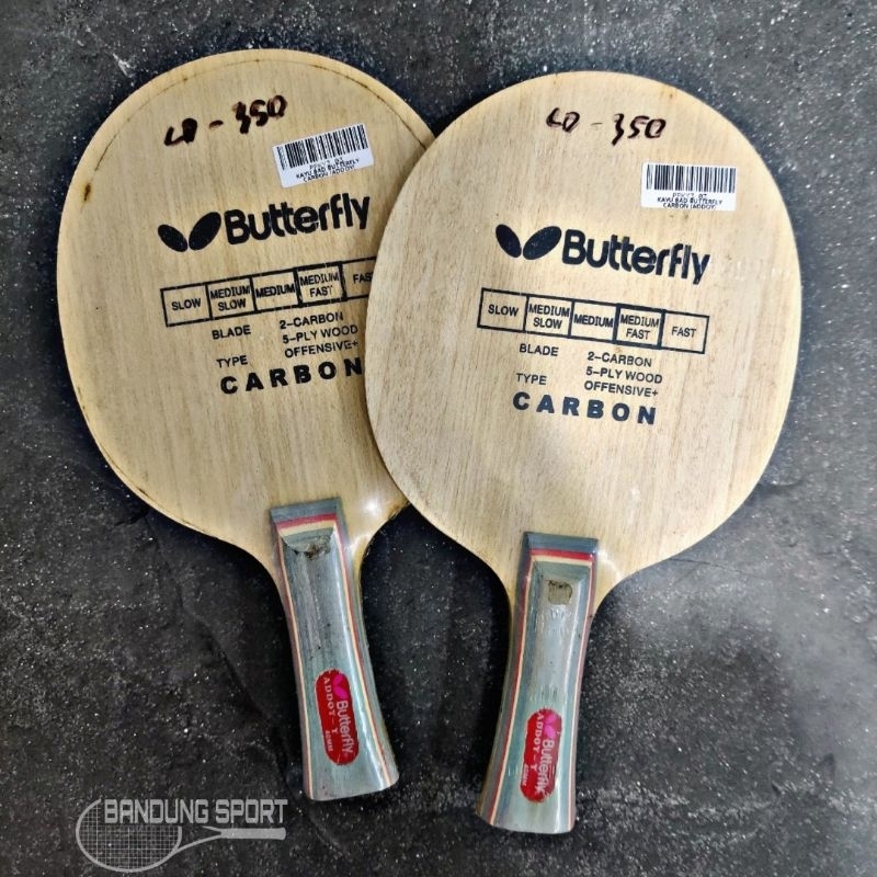 Jual Kayu Bet Pingpong Butterfly Carbon / Bad Tenis Meja Butterfly | Shopee Indonesia