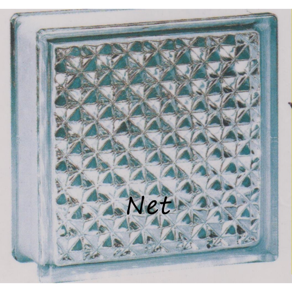 Jual Mulia glass block blok kaca roster box 190 x 190 x 95 cm NET ...