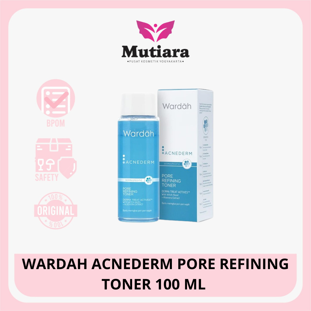 Jual WARDAH ACNEDERM PORE REFINING TONER 100ml | Shopee Indonesia
