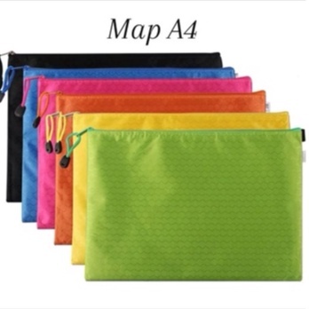 Jual Map Oxford Hexa Waterproof A4 Kantong Dokumen Penyimpanan Dengan ...