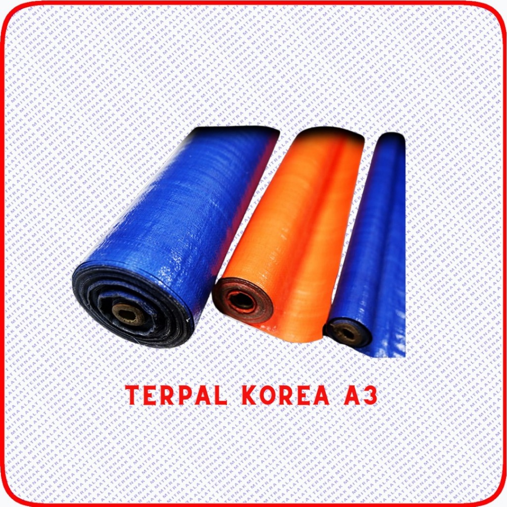 Jual TERPAL PLASTIK ROLL KOREA A3 | Shopee Indonesia