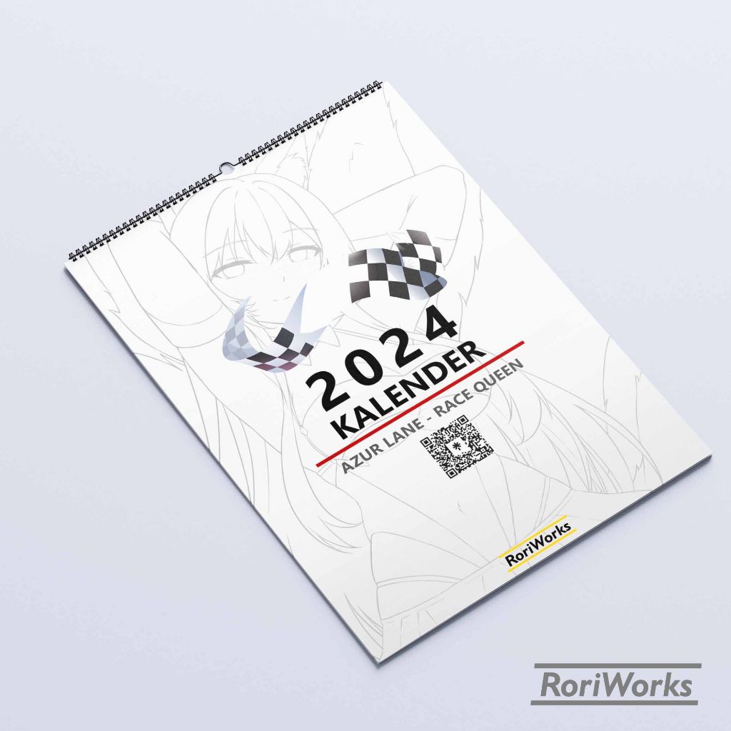 Jual Kalender Dinding - Azur Lane [Race Queen] 2024 | Shopee Indonesia