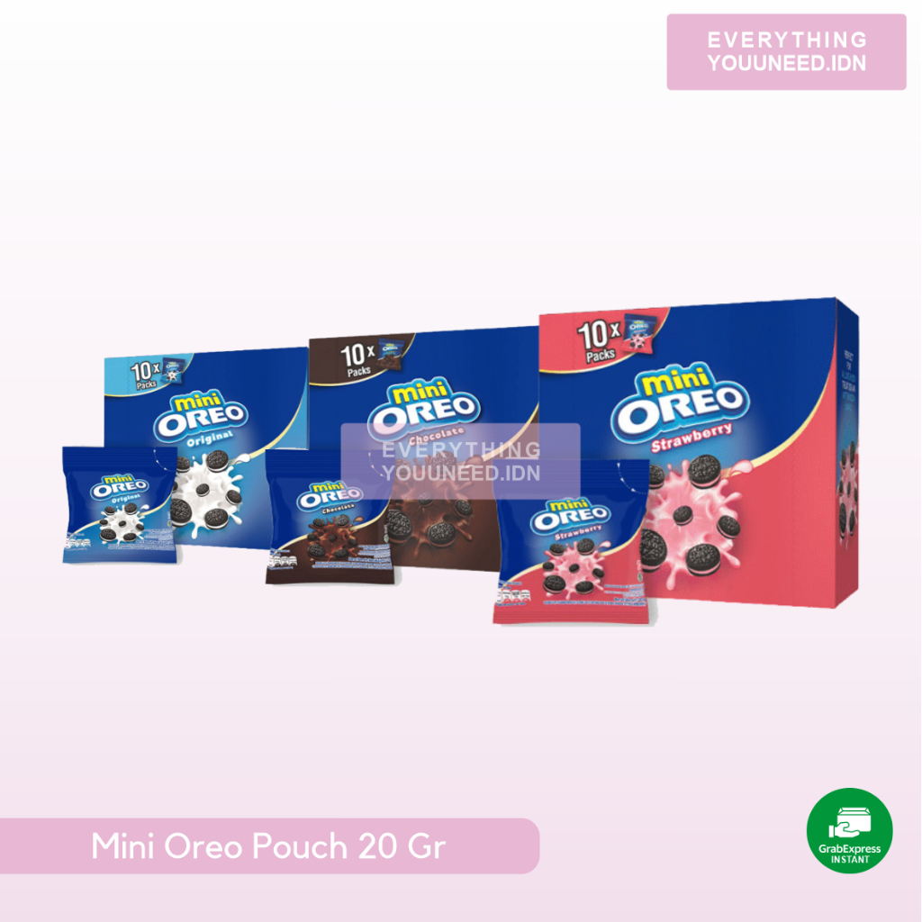 Jual Mini Oreo Biskuit Coklat Pouch 20g | Shopee Indonesia