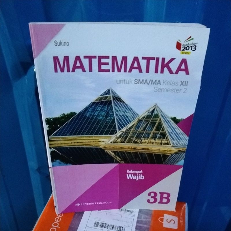 Jual Buku matematika 3B kelas 3-12/XII SMA ERLANGGA | Shopee Indonesia