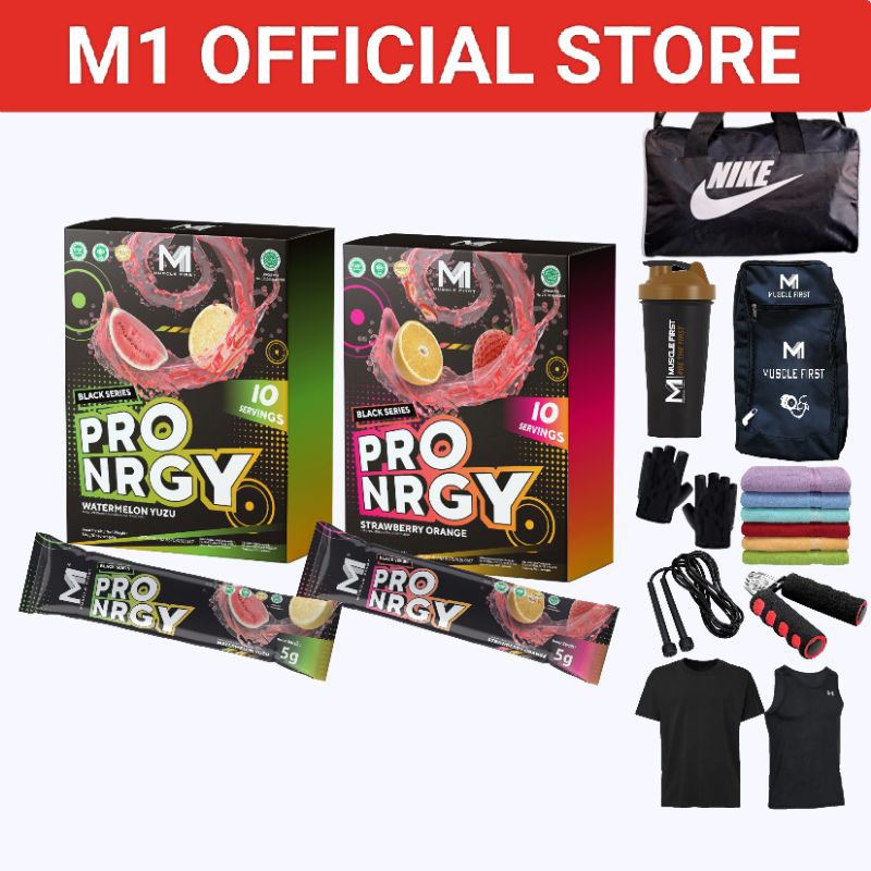 Jual Muscle First Pro NRGY 1 Box 10 sachet Suplemen Preworkout M1 ...