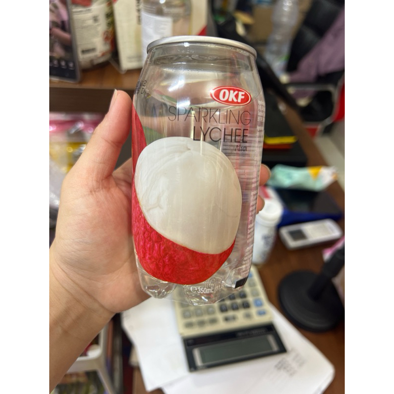 Jual OKF Sparkling Water Can 350ML Sparkling Water Melon Strawbery | Shopee Indonesia
