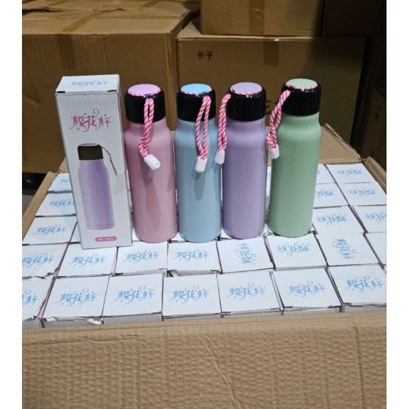 Jual botol kaca wheat botol pastel + tali nonbox tumblr wheat pastel ...