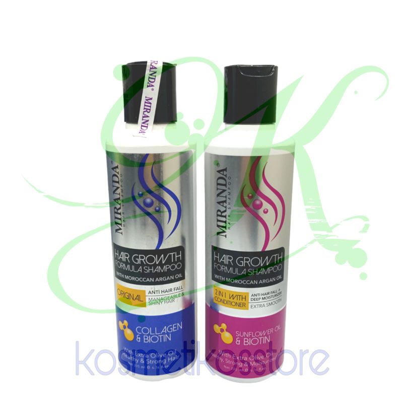 Jual Miranda Shampoo Hair Growth Formula 200 ml | Shopee Indonesia
