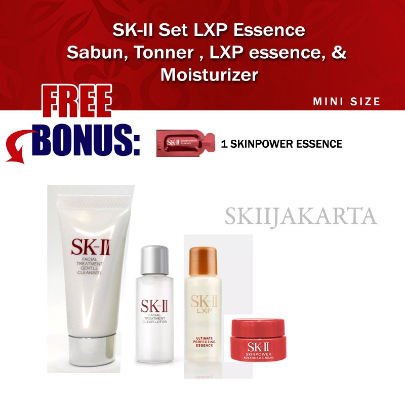 Jual SK-II SKII SK II LXP ULTIMATE PERFECTING SERUM DAN SKINPOWER SET | Shopee Indonesia