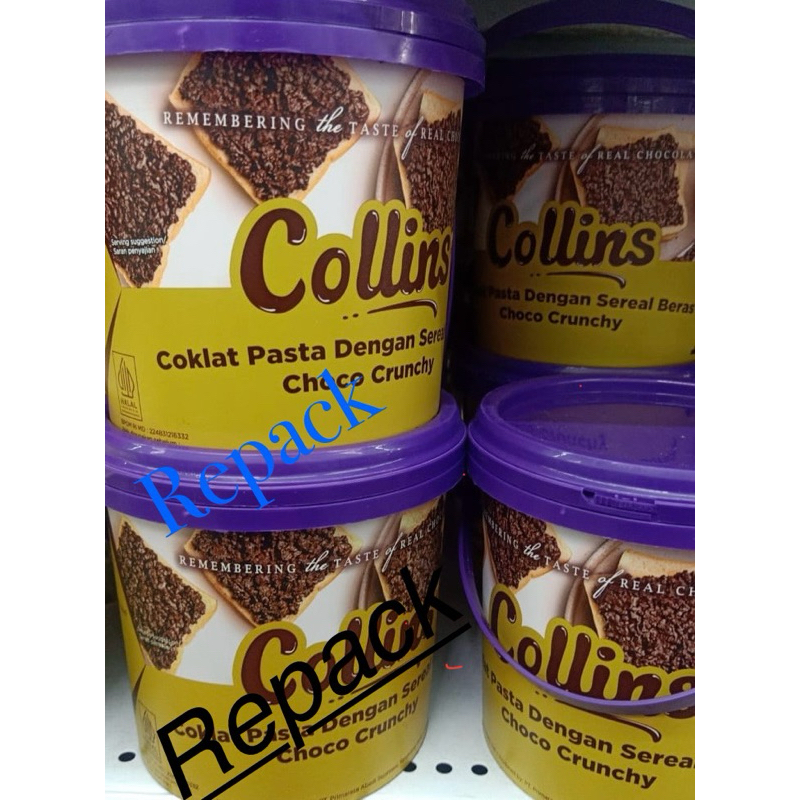 Jual Collins cruncy repack#250gram | Shopee Indonesia