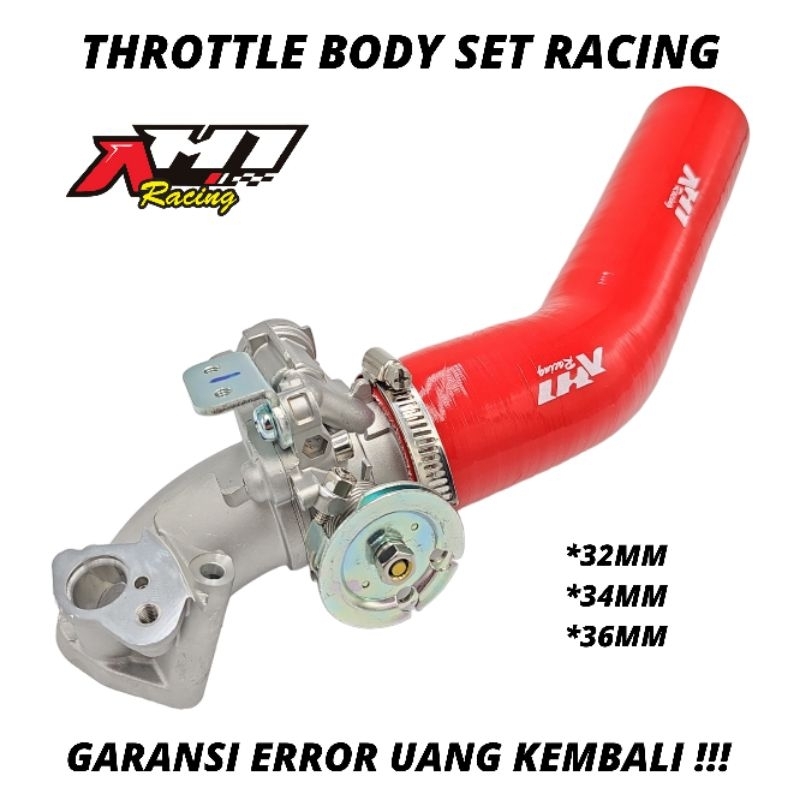 Jual TUAS GAS TB THROTTLE BODY AH1 RACING NEW NMAX 155 AEROX OLD - NEW ...