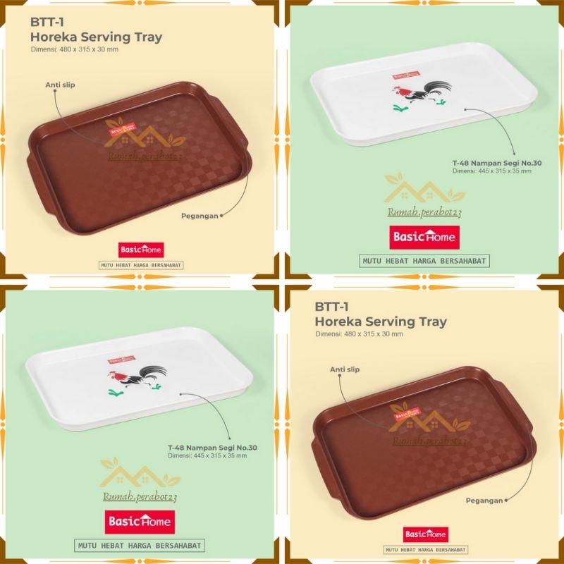Jual BASIC HOME - Nampan Segi Plastik T - 48 No 30 / Nampan Segi ... Jual BASIC HOME - Nampan Segi Plastik T - 48 No 30 / Nampan Segi ...