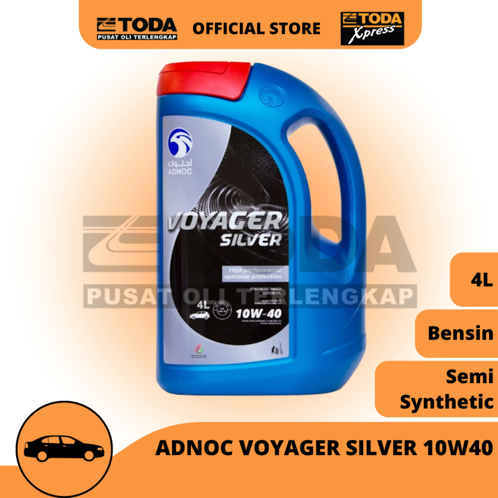 Jual Oli Adnoc Voyager Silver 10W-40 4L Original - Oli Mesin Mobil ...
