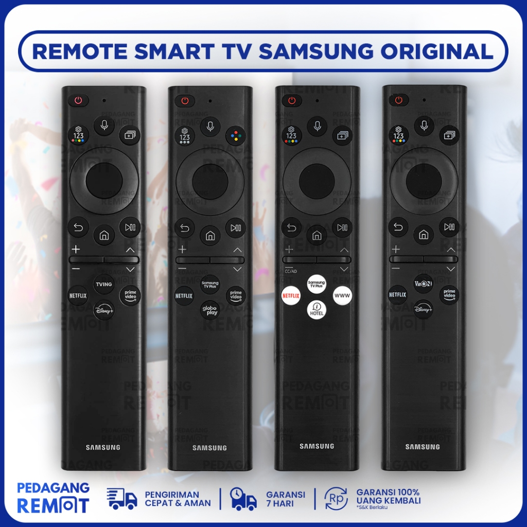 Jual Remote TV Samsung Smart TV Original Support Voice Command Bluetooth Rechargeable Solar Cell ...