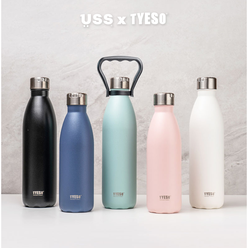 Jual USS x Tyeso Tumbler Botol Minum Olahraga Klasik 1000ml Stainless Steel Portable Sports ...