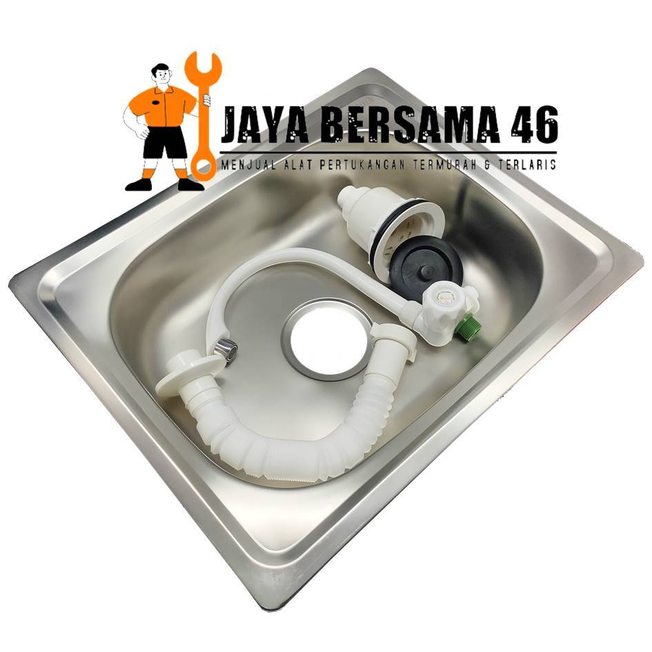 Jual INSTANT/SAMEDAY - NAGOYA Bak Cuci Piring Stainless 50x40 cm / Bak ...