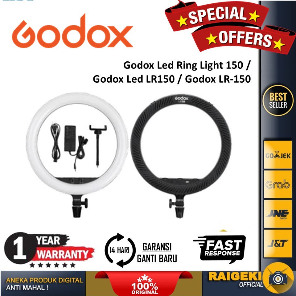 Jual Godox Led Ring Light 150 / Godox Led LR150 / Godox LR-150 | Shopee Indonesia