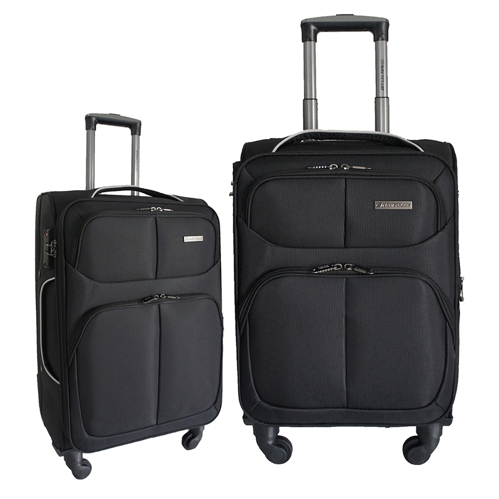 Jual Navy Club Zycron Koper SoftCase - 4 Roda Putar TSA Lock Expandable ...