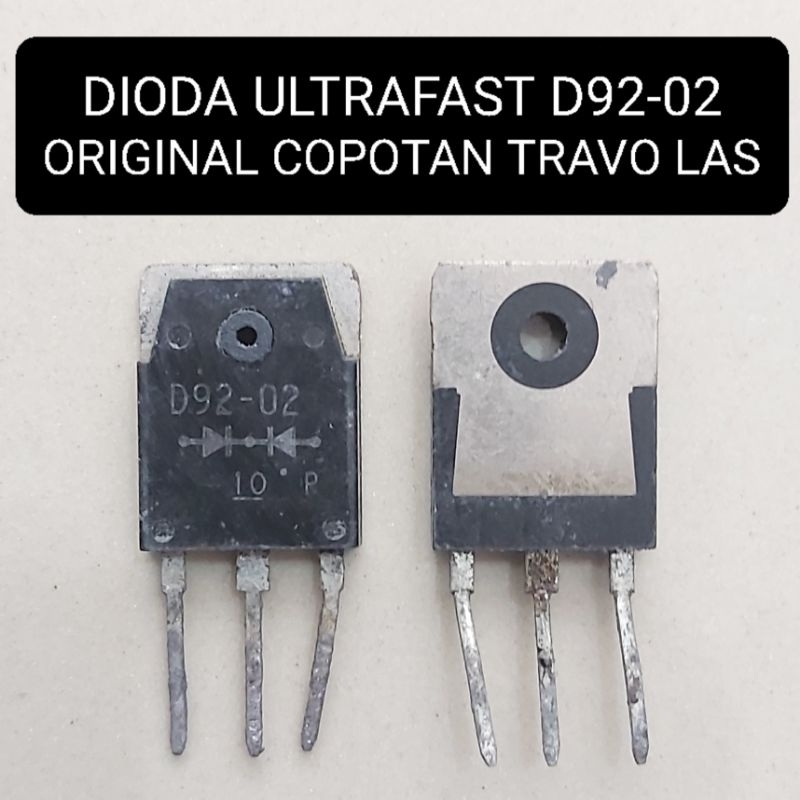 Jual Dioda Ultrafast D92-02 Copotan Original Ultra Fast Travo Las D9202 ...