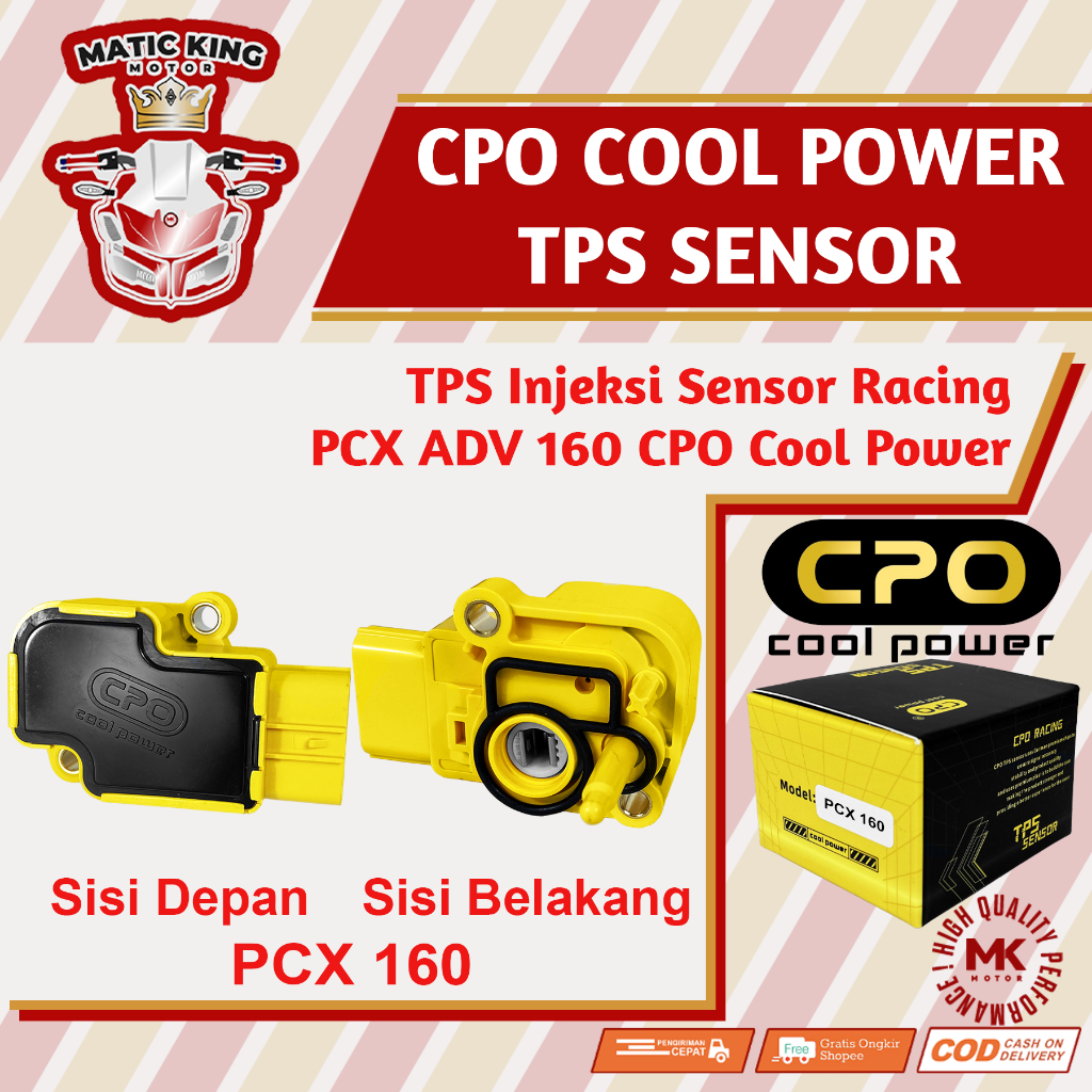 Jual TPS Honda PCX ADV 160 K1Z CPO Cool Power Sensor | Shopee Indonesia