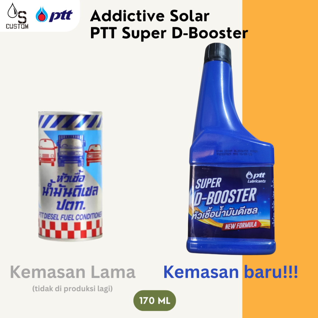 Jual PTT Super D Booster Diesel Fuel Conditioner PTT DFC Adiktif Solar ...