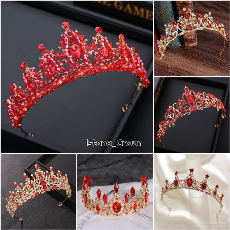 Jual Red Crown Edition - Mahkota Warna Merah | Shopee Indonesia
