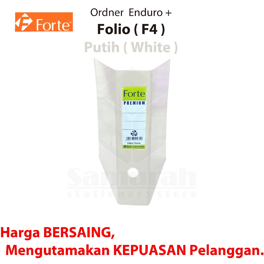Jual Ordner Forte Premium Enduro + Laminasi Ukuran Folio / F4 Punggung ...