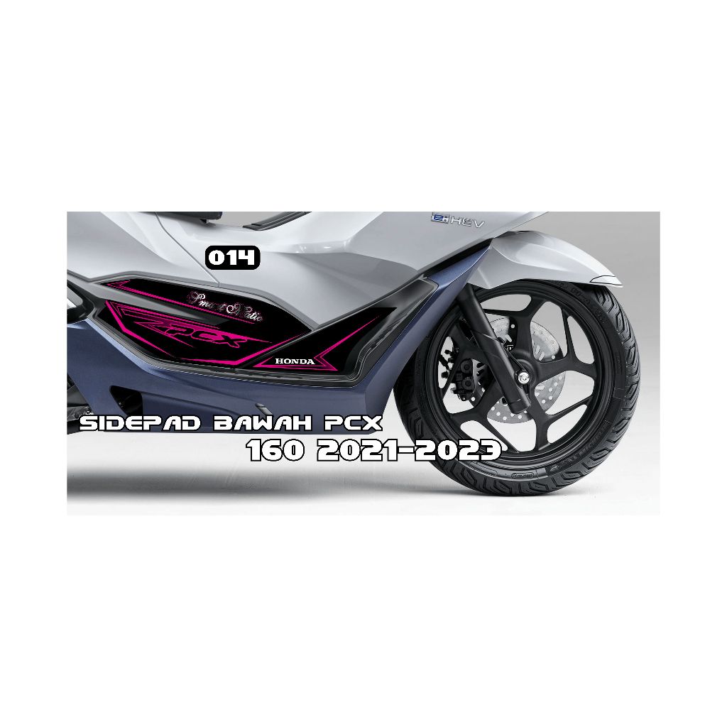 Jual [BISA COD] Sidepad bawah pcx 160 2021 2022 2023 / decal pcx 160 ...
