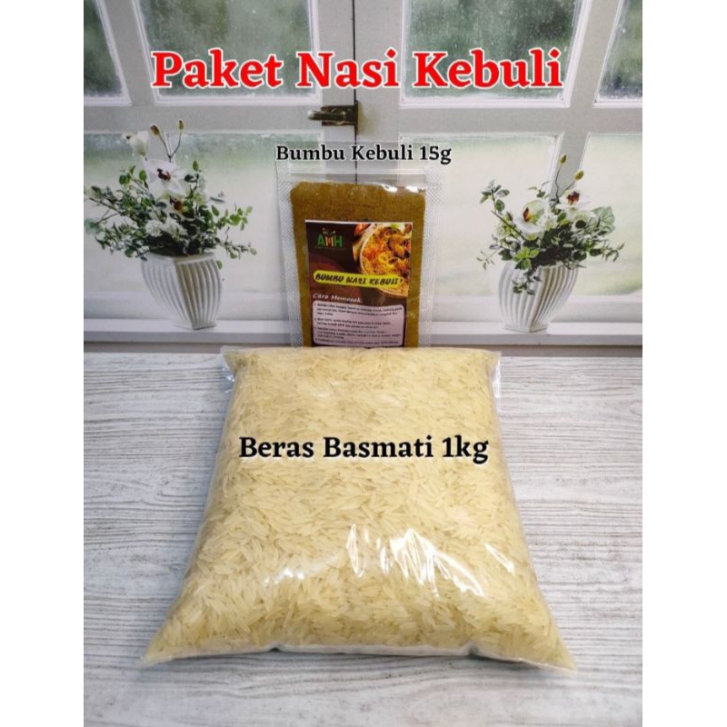 Jual pakét nasi kebuli (beras 1kg+bumbu 35gr) | Shopee Indonesia