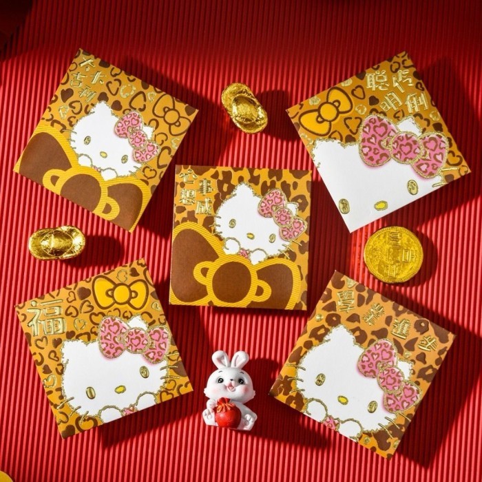 Jual ANGPAO HELLO KITTY SANRIO AMPLOP IMLEK 2024 ISI 6 CUTE LUCU/NAGA ...
