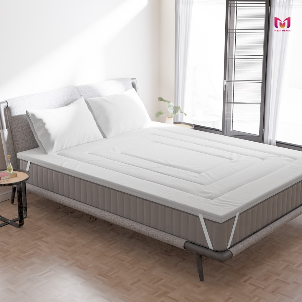 Jual Topper Kasur Matras Protector Microgel Super Tebal Dan Empuk