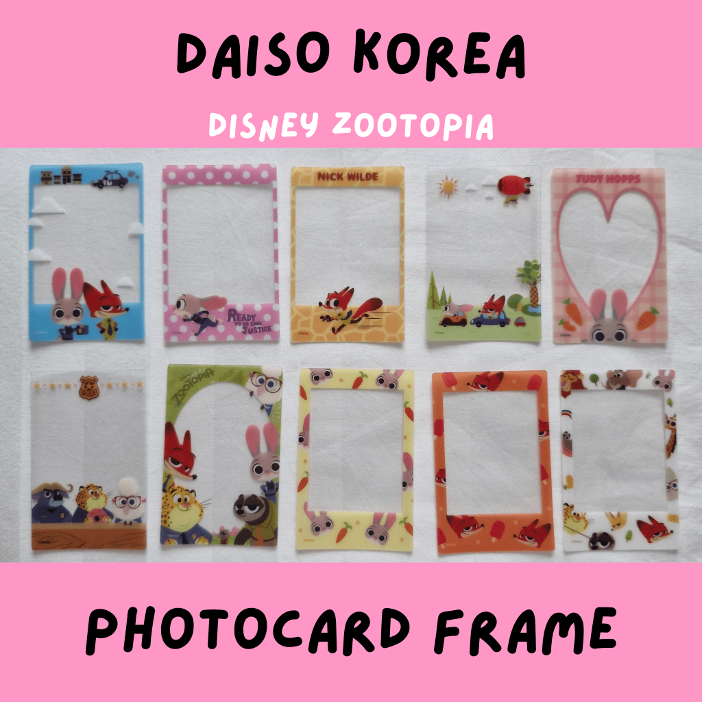 Jual [SHARING] DAISO KOREA PHOTOCARD FRAME DECO SLEEVE POLAROID DECO ...