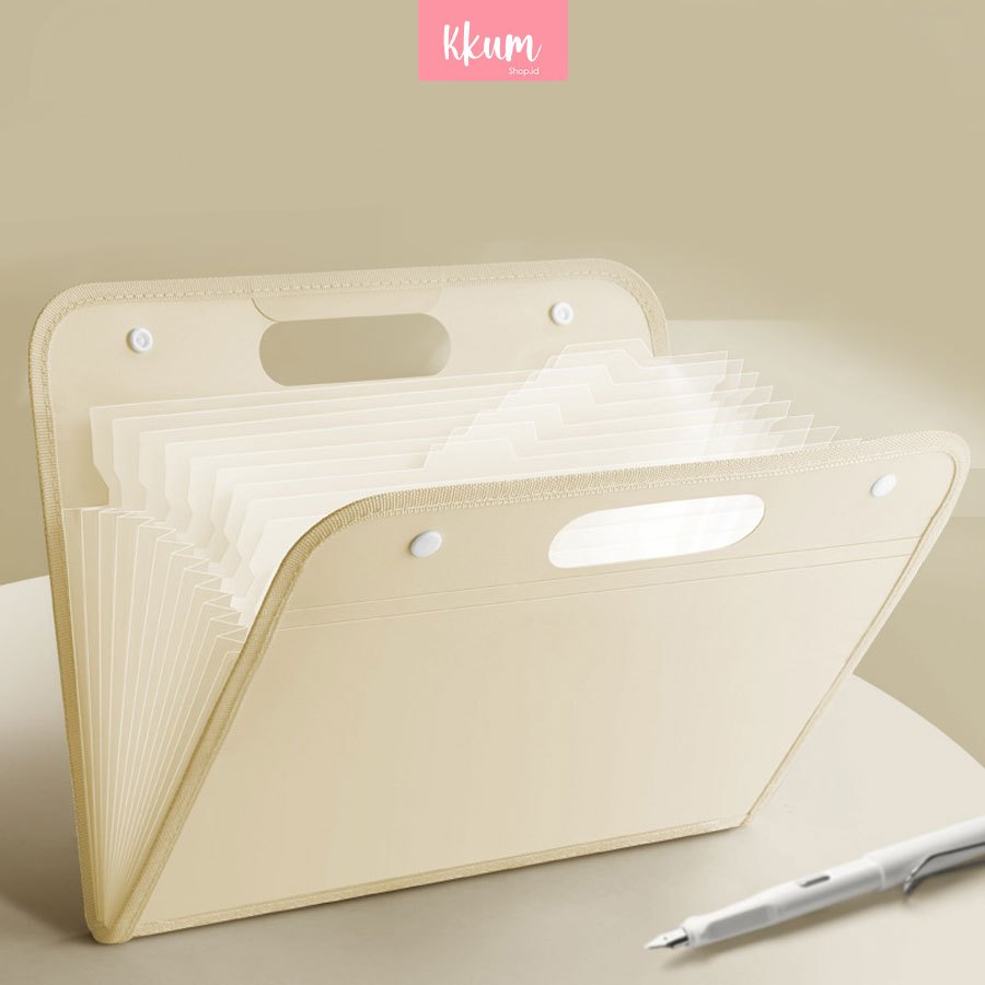 Jual FREE STIKER Tas file handle/ Organizer file bag/ Map tas dokumen ...