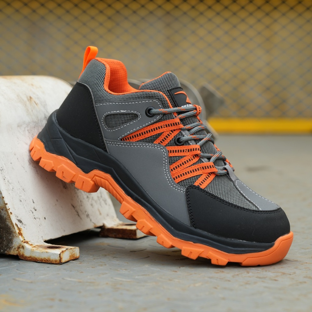 Jual Profesional Sepatu Safety Boots Pria Pendek Cowok Dewasa Ujung ...