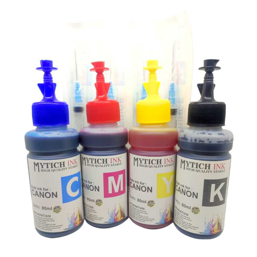 Jual Mytich ink Paket Tinta Canon Isi Ulang Best Quality | Shopee Indonesia