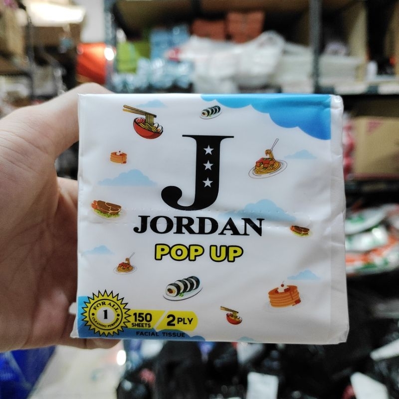 Jual TISU POP MEREK JORDAN ISI 150 SHEETS 2PLY / FACIAL TISSUE | Shopee ...