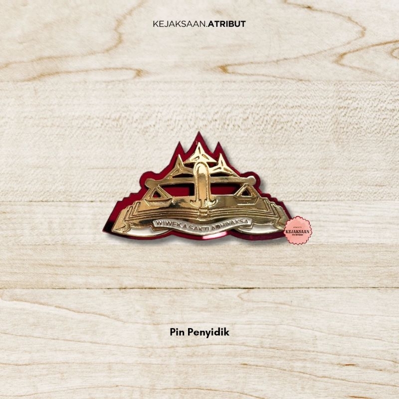 Jual Pin Penyidik Jaksa Radian | BAC | Shopee Indonesia