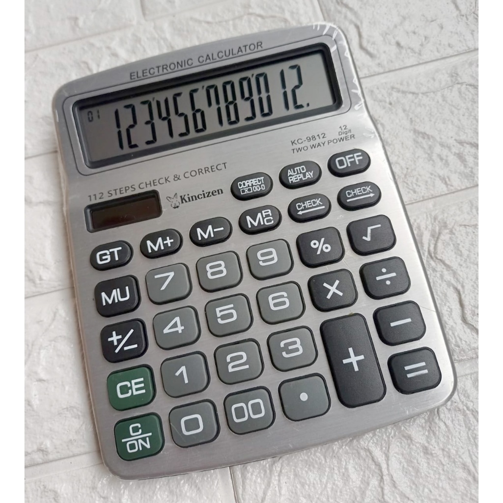 Jual Kalkulator CT 9812 - 12 Digit - Check and Correct - Ukuran Besar ...