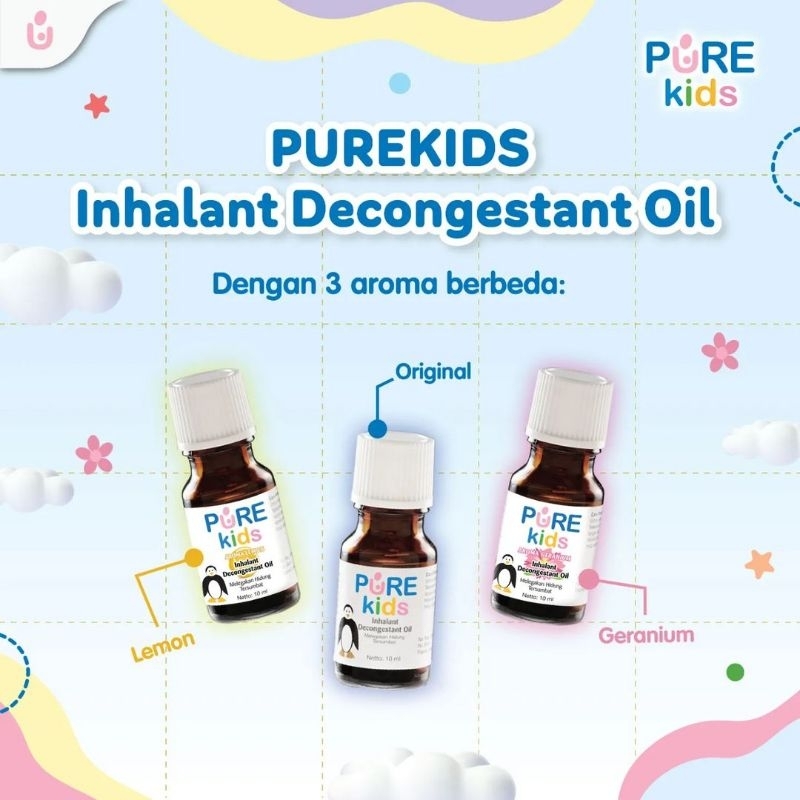 Jual Pure BB Baby Kids Inhalant Decongestant Oil Minyak Aromaterapi ...