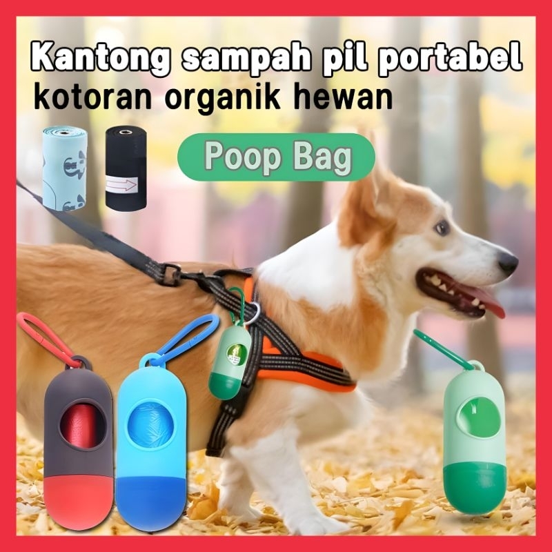 Jual CAPSULE KANTONG PLASTIK POOP KUCING ANJING | Shopee Indonesia