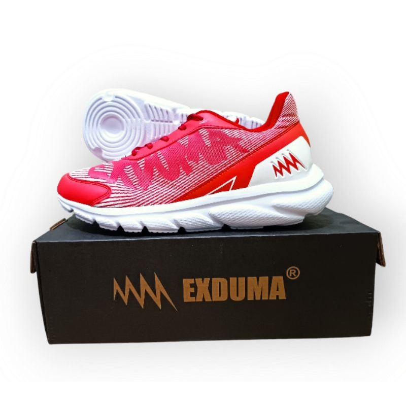 Jual SEPATU EXDUMA RACING RED AND WHITE /SEPATU EDISI MERAH PUTIH ...
