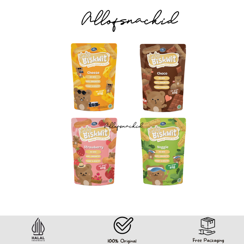 Jual Abe Food - Kindy Biskwit - Healthy Biscuit for Kids - 40gr ...