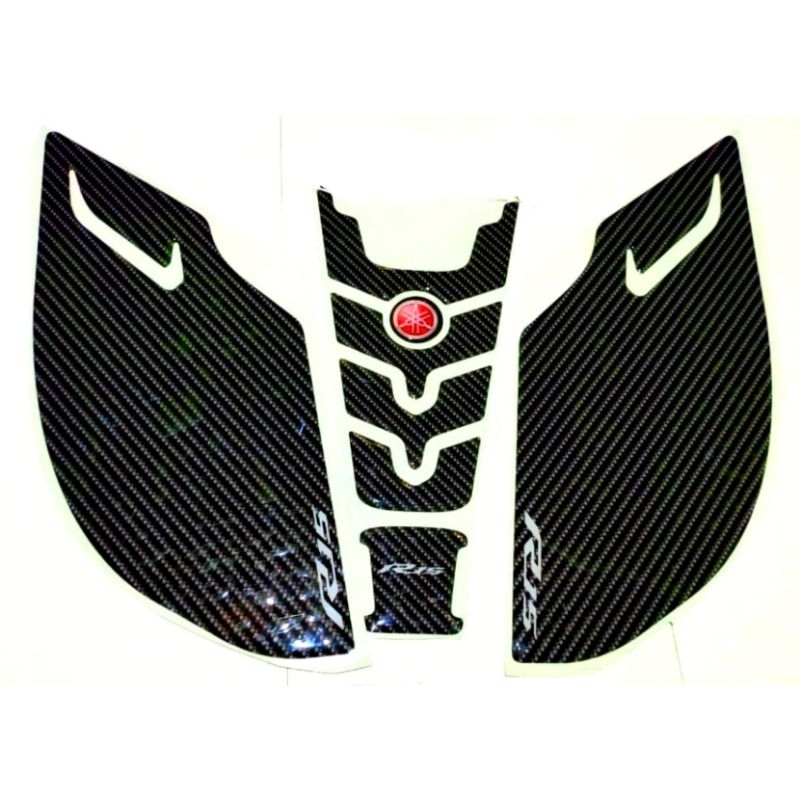 Jual Stiker Timbul carbon Protectorpad Tankpad Sidepad Yamaha R15 V3 ...