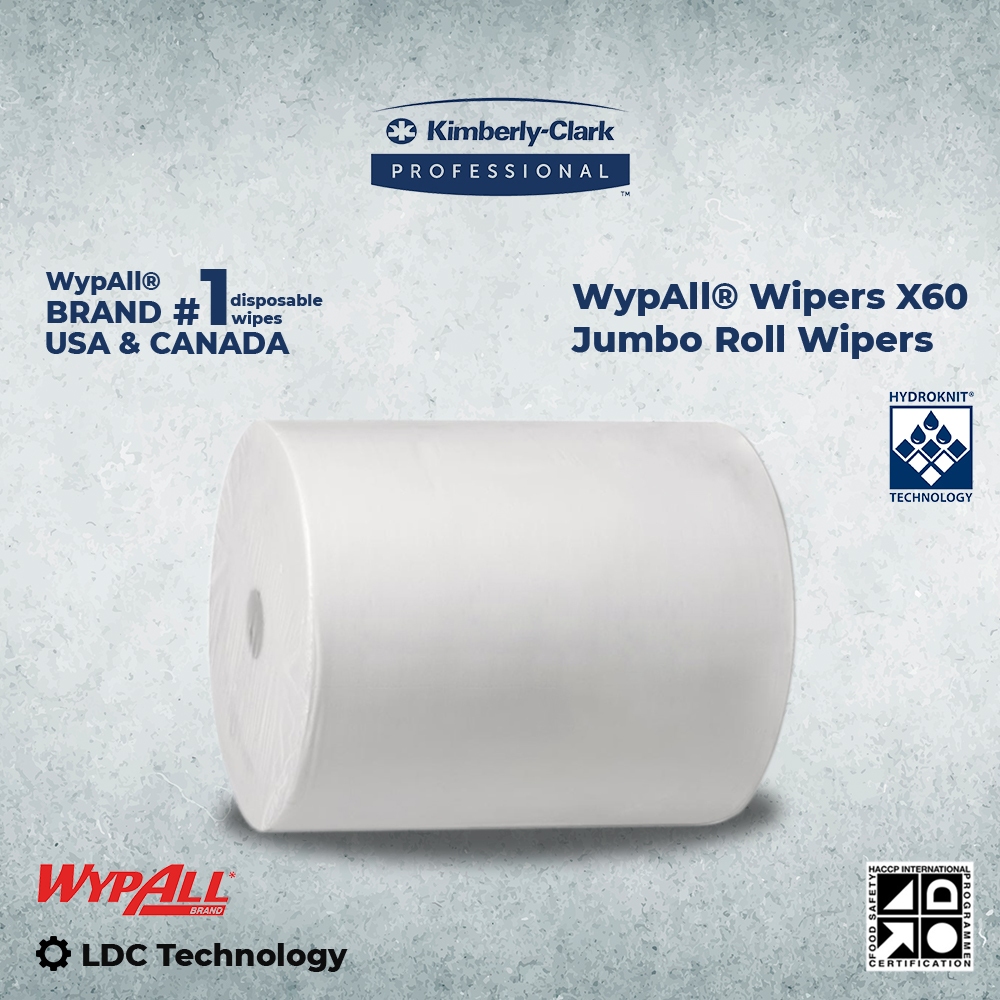 Jual WYPALL X60 Wipes Jumbo roll - Tissue Pengganti Lap/Kain Majun ...