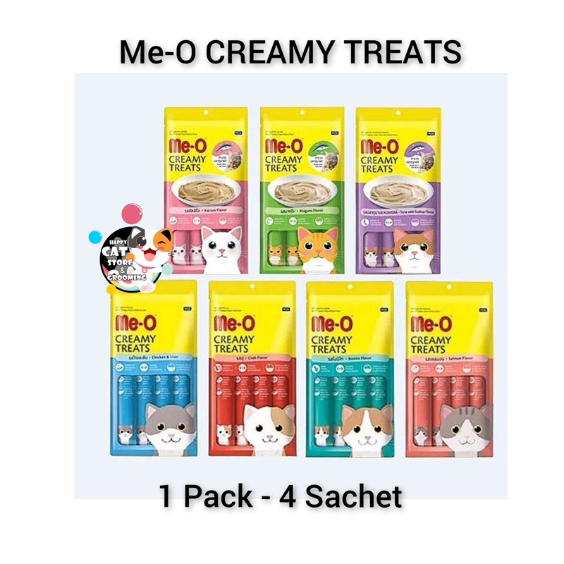Jual MEO CREAMY TREATS / Meo creamy treats 60 gr isi 4 me-o snack ...