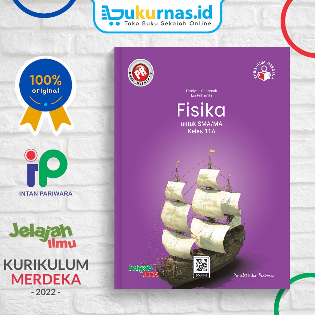 Jual Buku PR Interaktif IPA Fisika 11A SMA/MA Kelas 11 Semester 1 - Kurikulum Merdeka - Intan ...