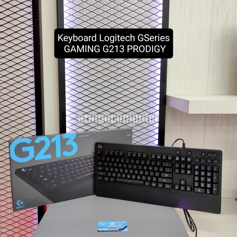 Jual Keyboard Logi tech GSeries GAMING G213 PRODIGY | Shopee Indonesia